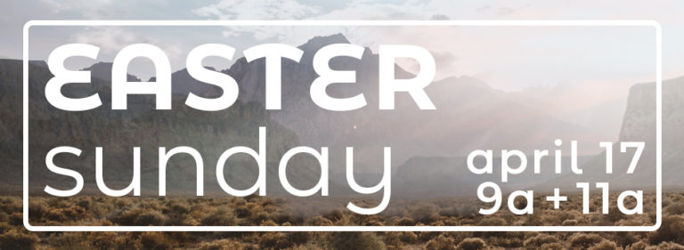 Easter Sunday April 17 at 9a + 11a | CommunionChurch